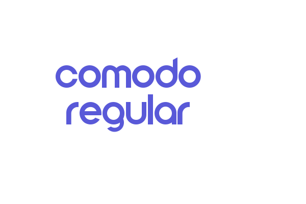 Comodo Regular Font Free [Download Now]