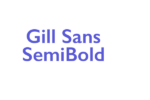 Gill Sans SemiBold Font Free [Download Now]