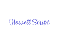 Howell Script Font Free [Download Now]