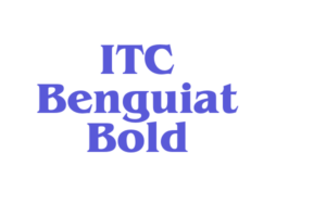 ITC Benguiat Bold Font Free [Download Now]