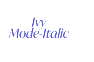 Ivy Mode-Italic Font Free [Download Now]