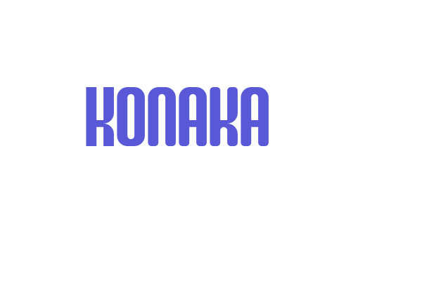 Konaka Font Free [Download Now]
