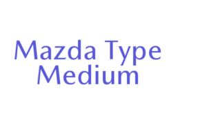Mazda Type Medium Font Free [Download Now]