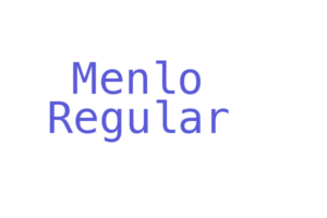 Menlo Regular Font Free [Download Now]