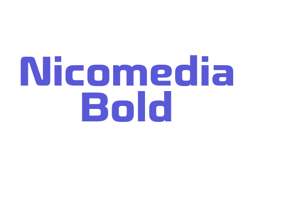 Nicomedia Bold Font Free [Download Now]
