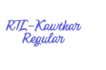 RTL-Kawthar Regular Font Free [Download Now]