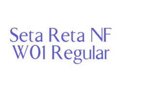 Seta Reta NF W01 Regular Font Free [Download Now]