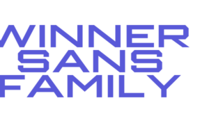 Winner Sans Family Font Free [Download Now]