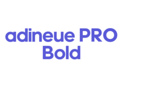 adineue PRO Bold Font Free [Download Now]