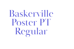 Baskerville Poster PT Regular Font Free [Download Now]