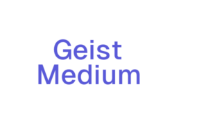 Geist Medium Font Free [Download Now]