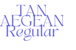 TAN AEGEAN Regular Font Free [Download Now]