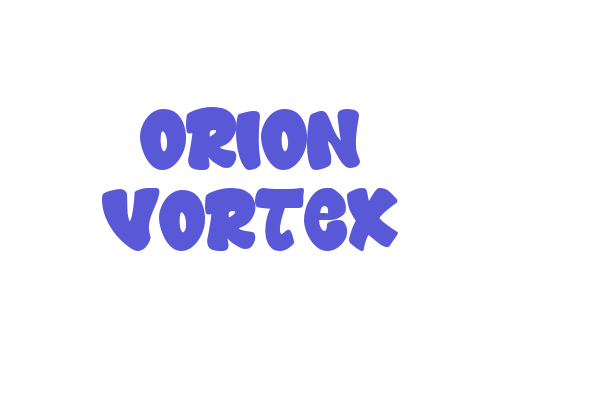 Orion Vortex Font Free [Download Now]