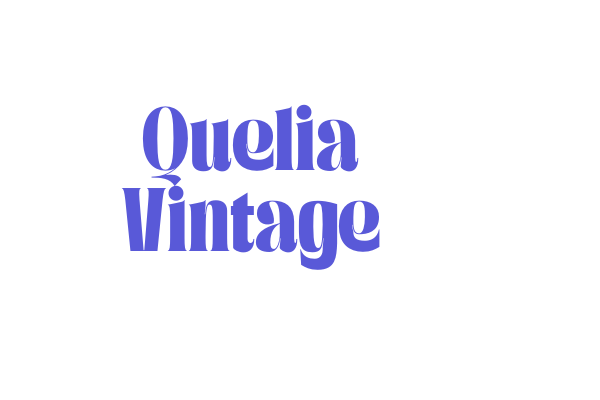 Quelia Vintage Font Free [Download Now]